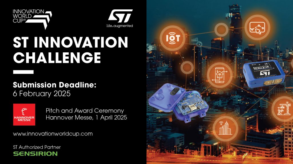 Join the ST Innovation Challenge and Showcase Your Solution on a Global ...