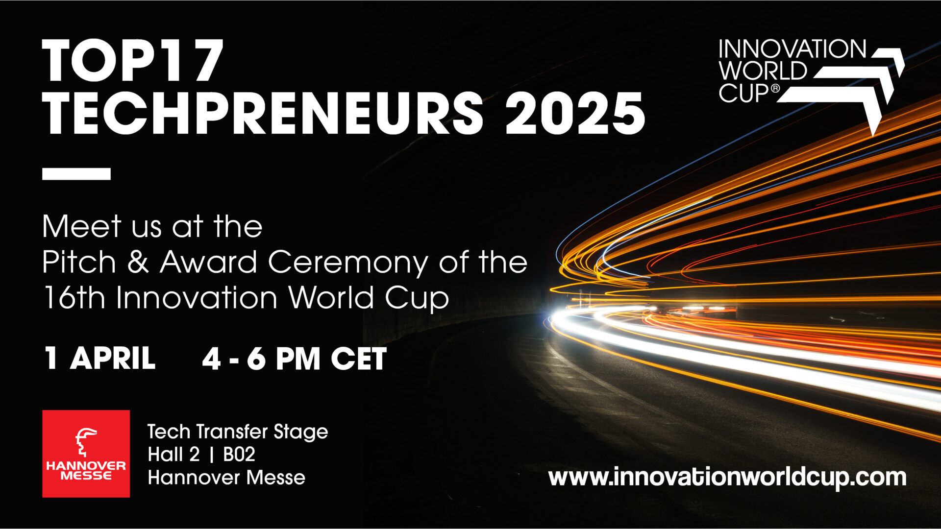 Top17 Techpreneurs 2025 at HANNOVER MESSE!